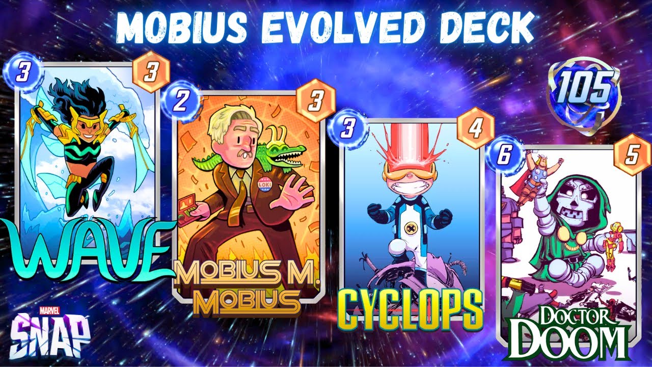 Mobius High Evolutionary Deck Marvel Snap Gameplay - YouTube