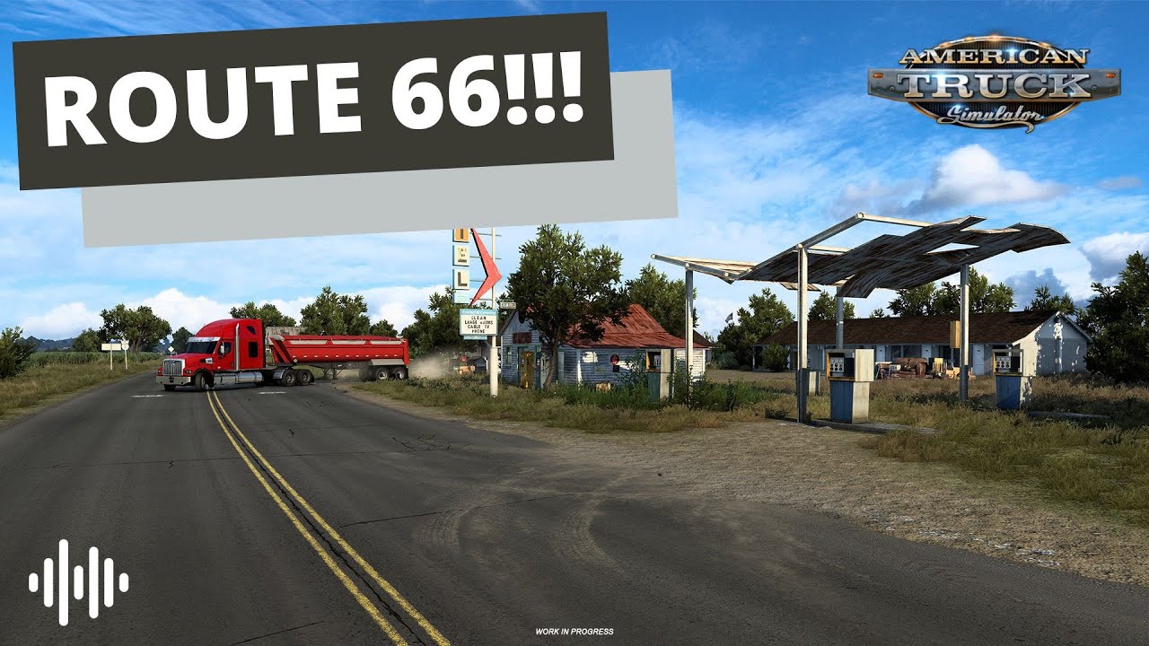 TEXAS DLC - ROUTE 66!!! | American Truck Simulator (ATS) Texas DLC ...