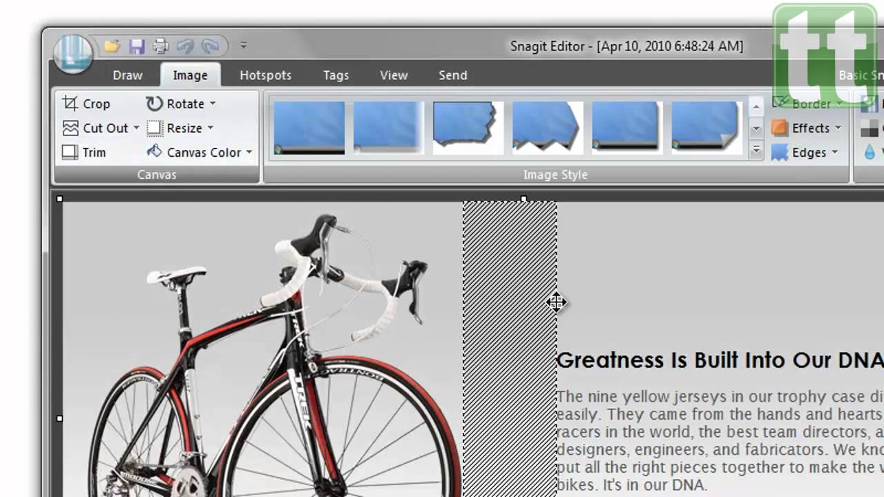 Basics of Snagit for Existing Users: Snagit 10 - YouTube