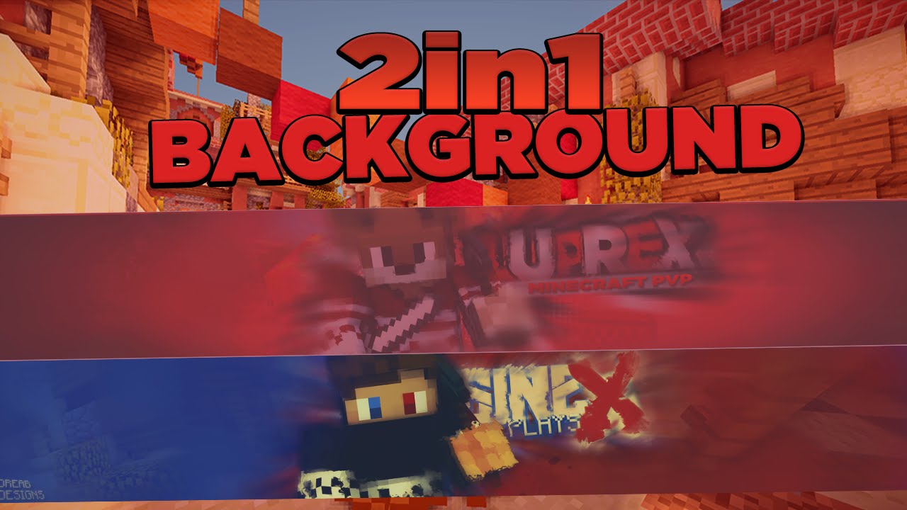 2in1 Luprex und SinexPlays Banner | by DreabDesigns [600 Abo Special ...