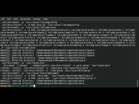 Yara with Hyperscan module enabled - YouTube