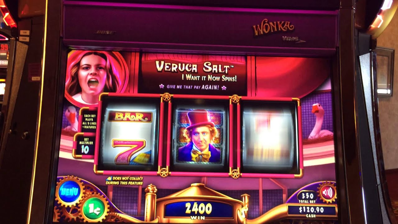 Willy Wonka Slot Machine Bonus - Veruca Salt - YouTube