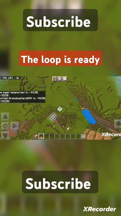 How I make this loop | How to make a loop | Minecraft | #shorts #gaming ...