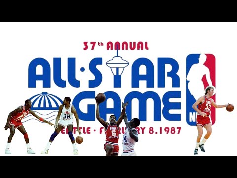1987 NBA ALL STAR GAME - DR J's Last All-Star Game - YouTube