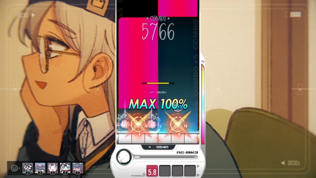 【DJMAX RESPECT V】 Dream it 8B SC 100% (★ 9) - YouTube