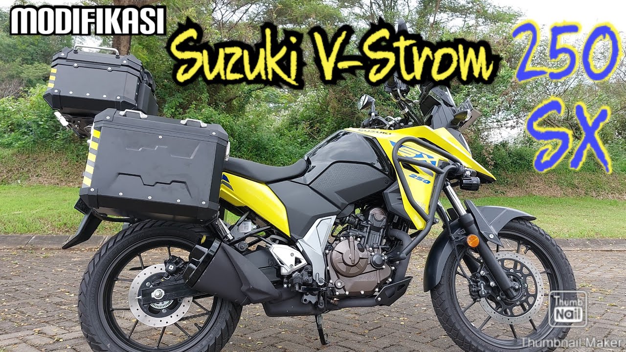 Modifikasi Suzuki V Strom 250 Sx Youtube