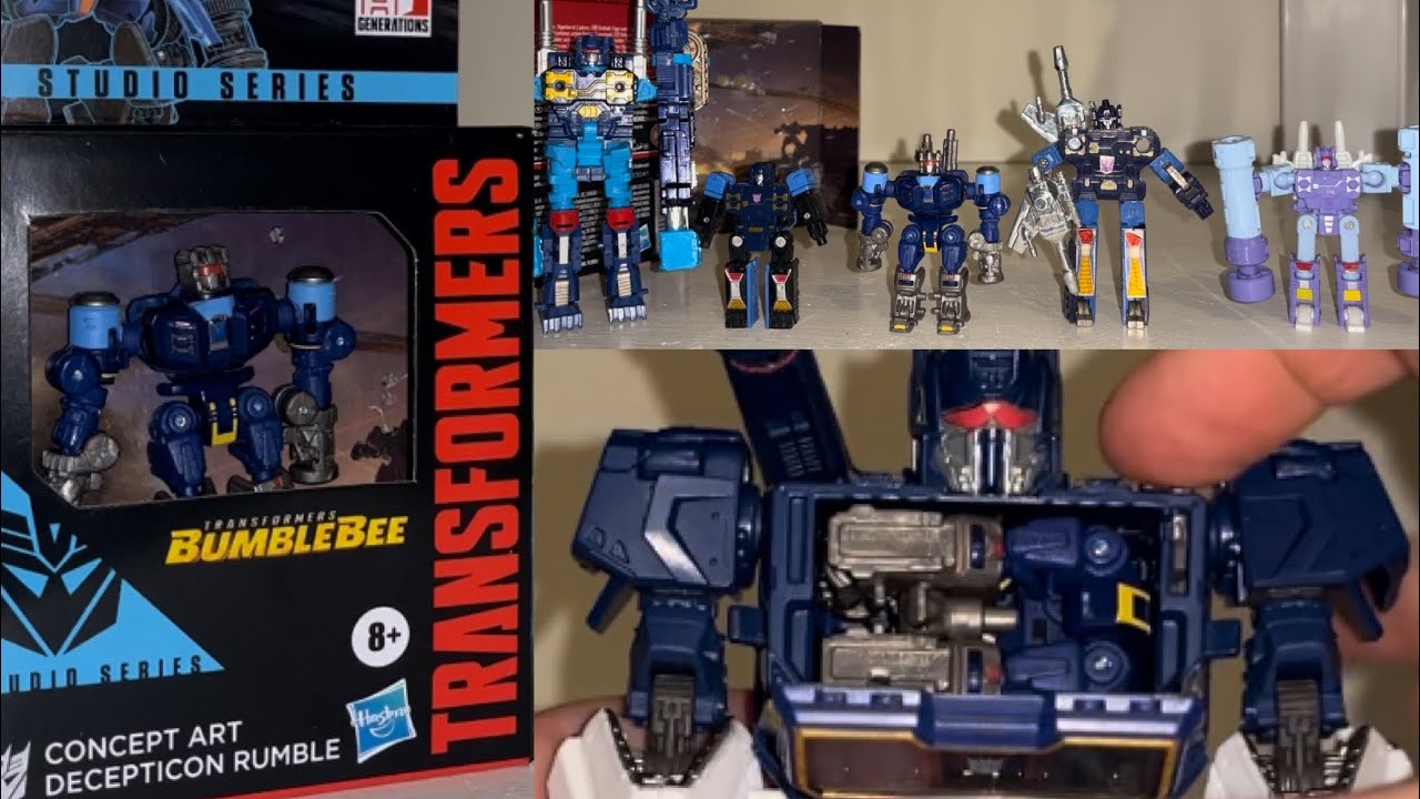Transformers studio series concept art rumble review, bumblebee movie ...