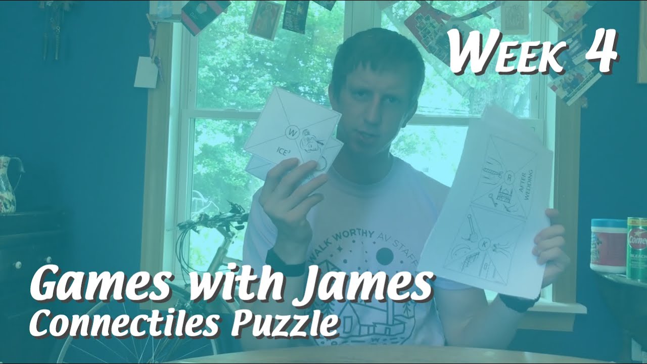 Week 4 - Games w/ James - Connectiles Puzzle - YouTube