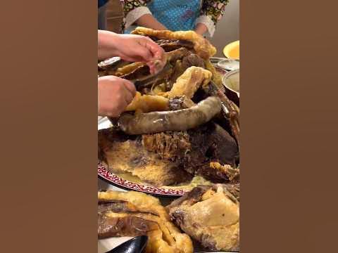 Мясо по-казахски. - YouTube