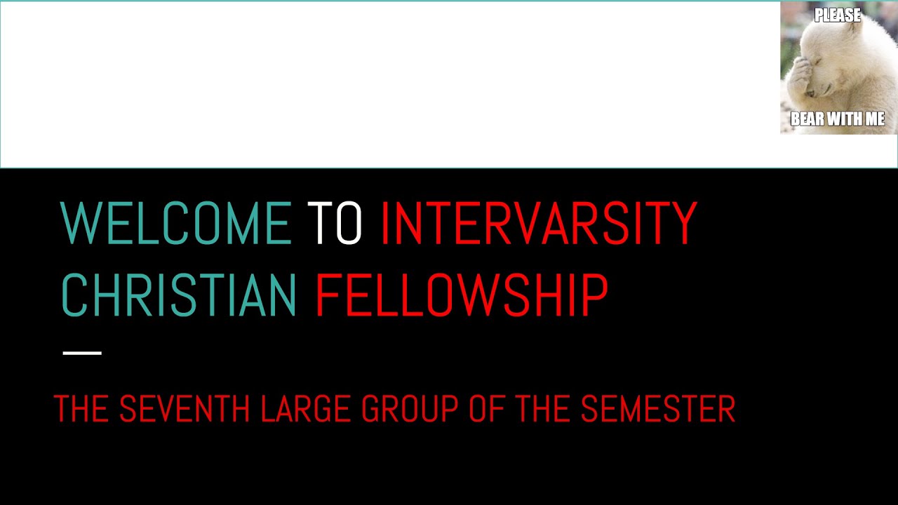 Intervarsity Large Group Winter 2019 Week 7 ~ Jeff Keyser - YouTube