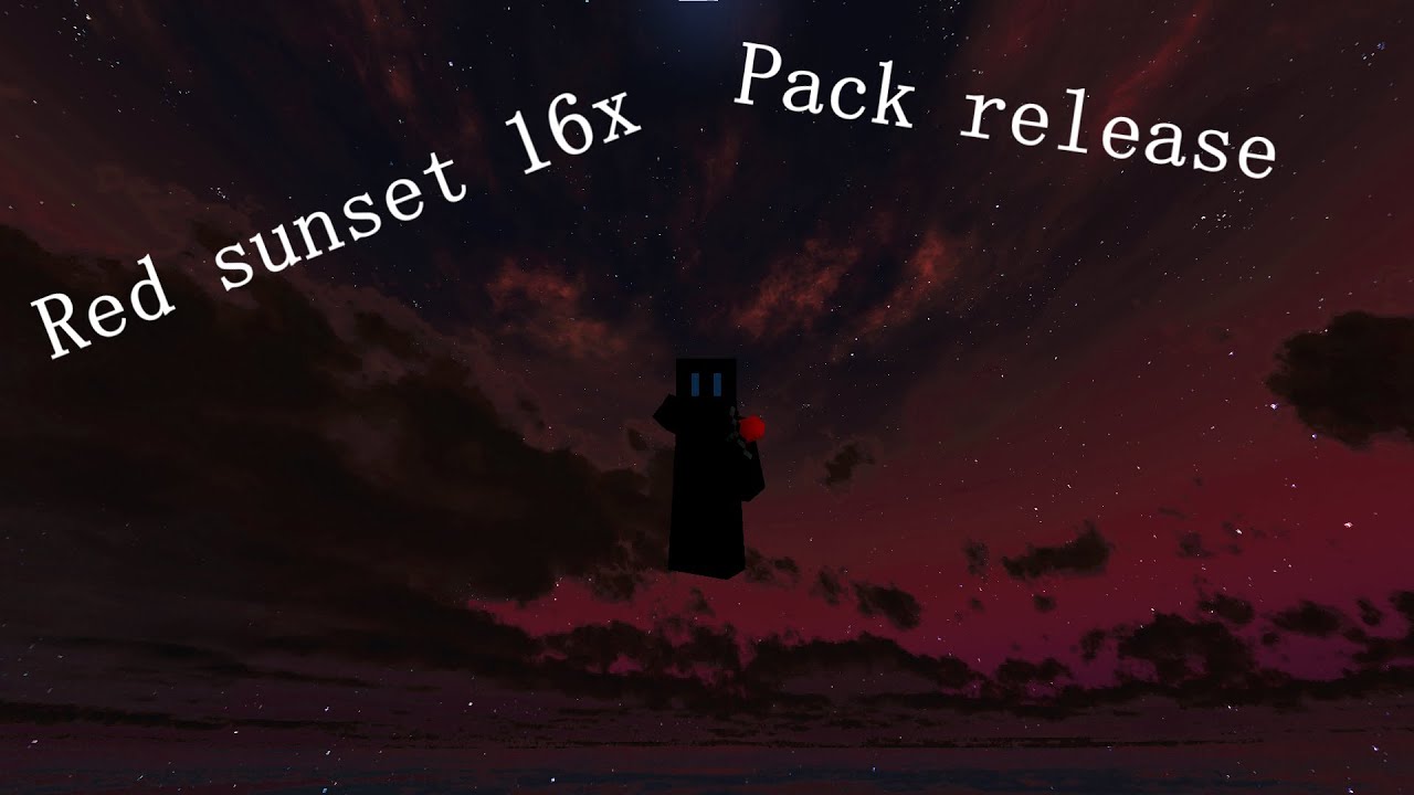 Red-sunset 16x Pack release - YouTube