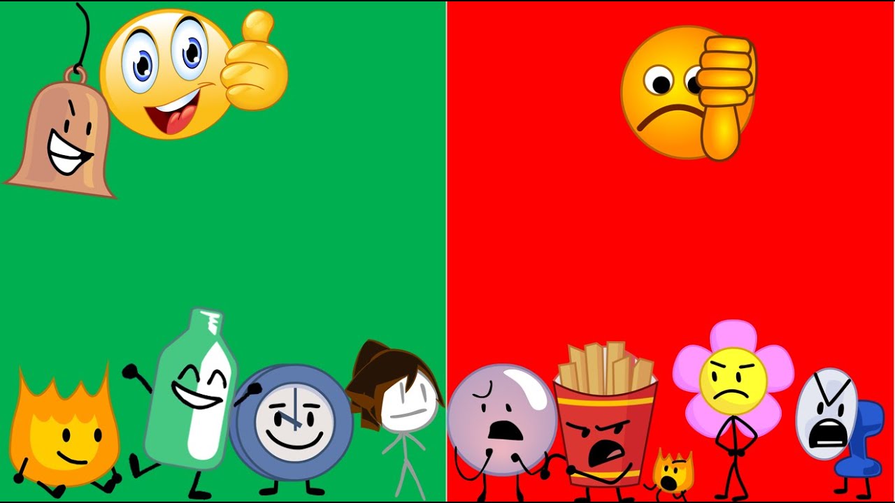 Who's the most popular BFB character? - YouTube