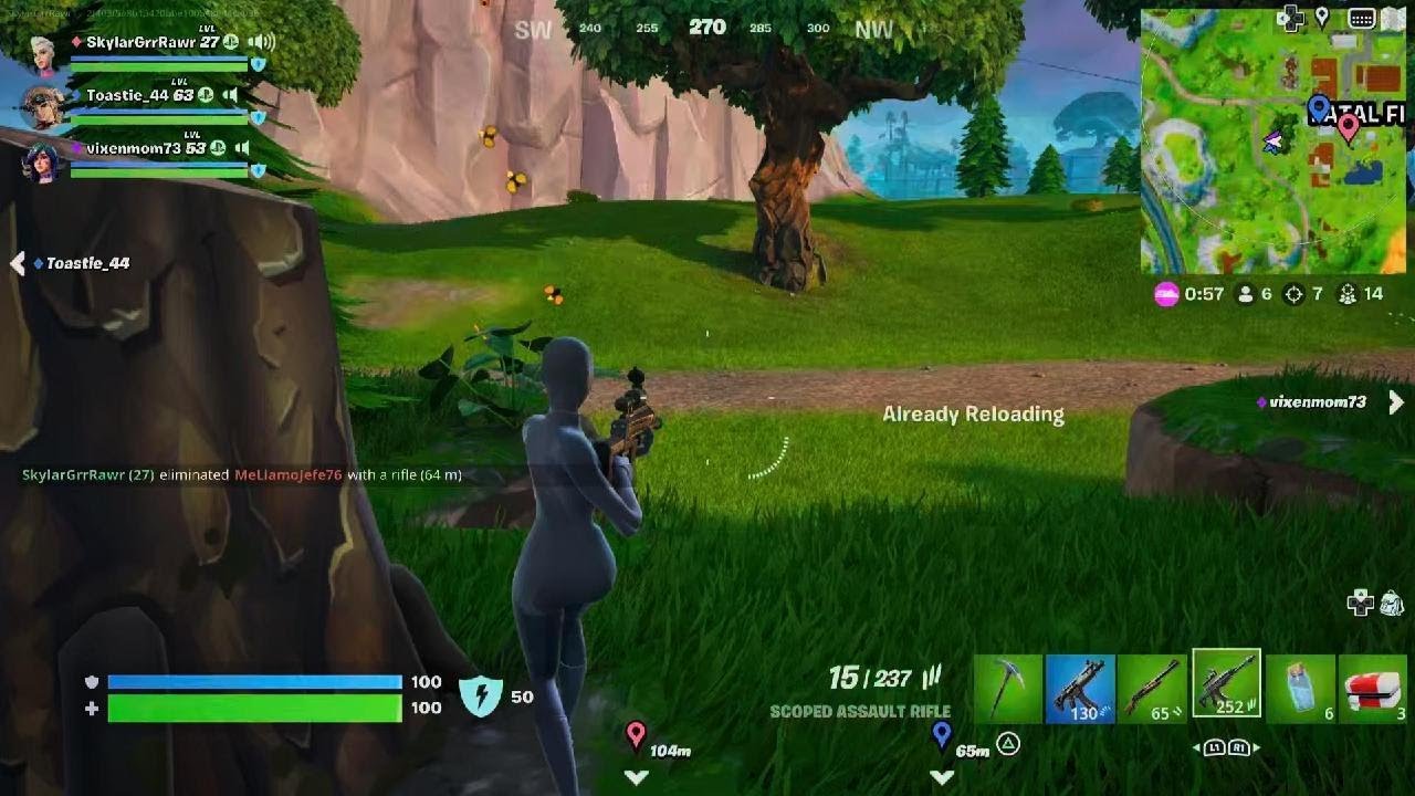 Fortnite Battle Royale Series - 3/4 Full Strength! - YouTube