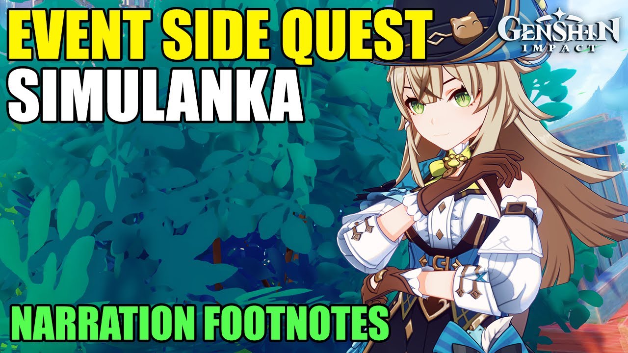 Event Quest Simulanka Narration Footnotes Kirara Quest ( Catatan Kaki ...