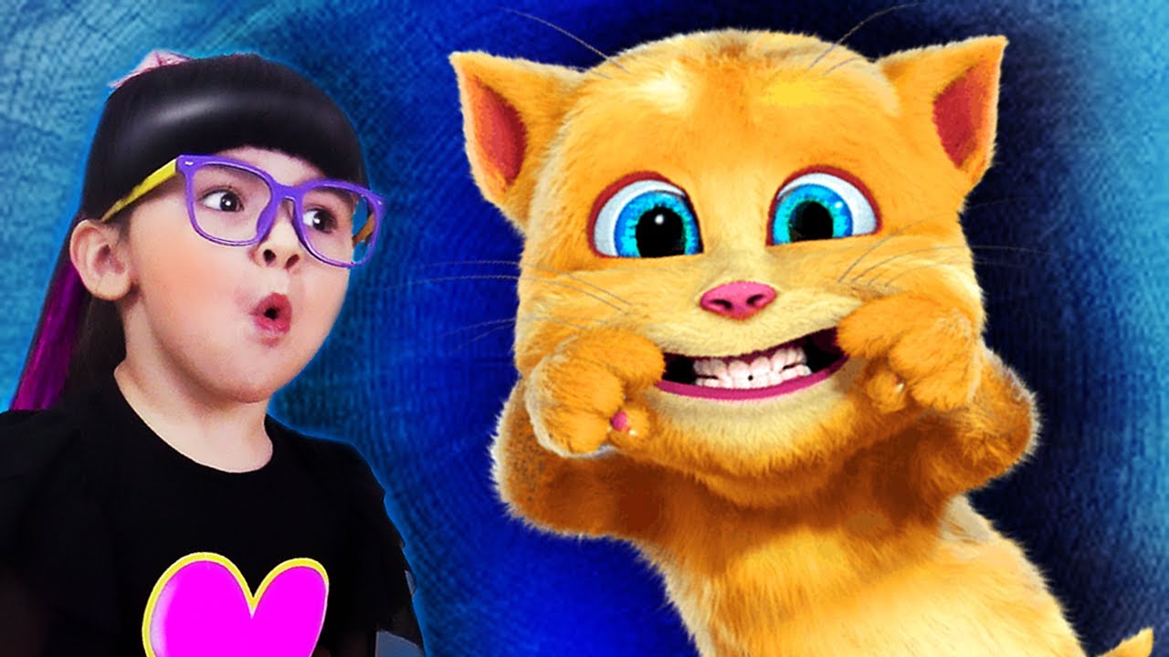 My Talking Ginger in Real Life. Abby Hatcher with Talking Tom Friends ...