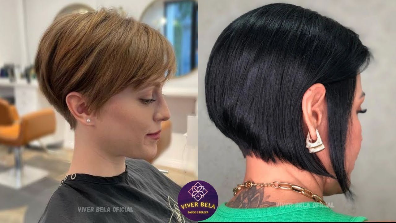 TOP 10 CORTES DE CABELO CURTO FEMININO BOB CUT, PIXIE CUT, SHORT BOB ...