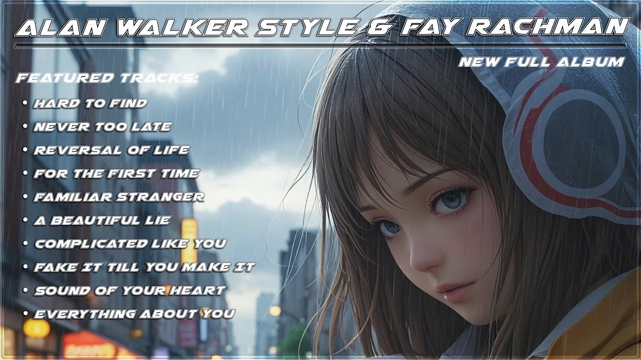 ALAN WALKER STYLE & FAY RACHMAN || HARD TO FIND || NEW FULL ALBUM 2025 ...