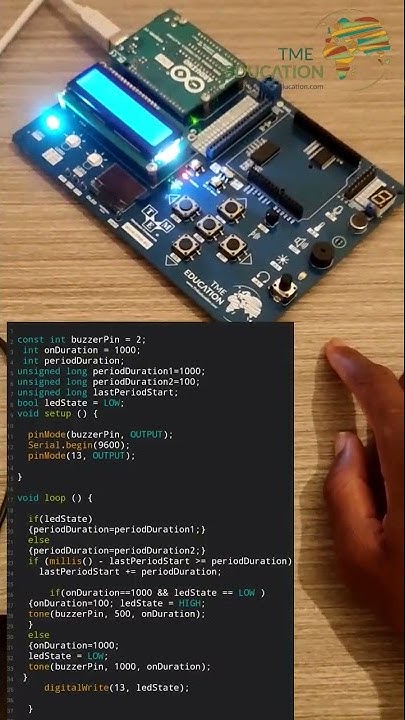 alarme avec Arduino| Fonction millis #alarmearduino #programmationarduino #technologie - YouTube