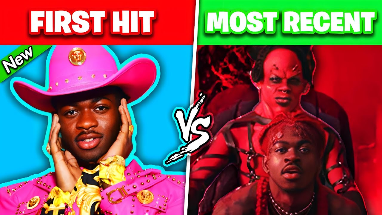 RAPPERS FIRST HIT SONG vs RAPPERS MOST RECENT HIT SONG 2021 - YouTube