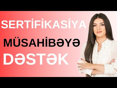 İCMAL NÜMUNƏSİ.SERTİFİKASİYA DƏSTƏK.TƏLİMÇİ AYGÜN SADIXOVA (051 580 94 28)