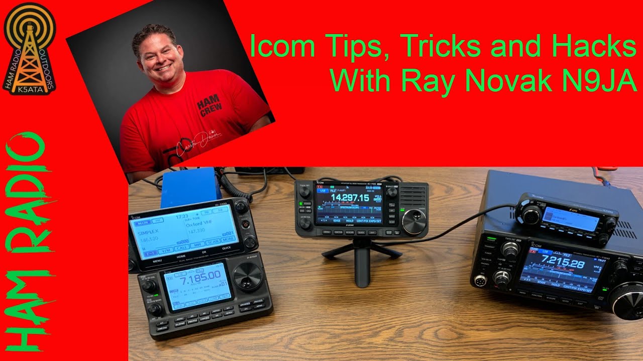 Icom Tips, Tricks, and Hacks With Ray Novak of Icom - YouTube