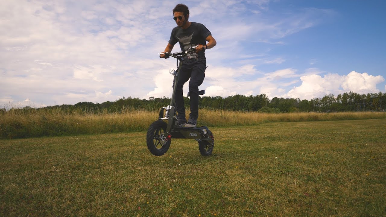 Nitrox Elscooter 1600W offroad - YouTube