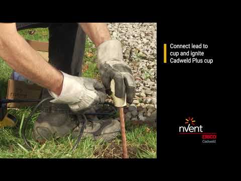 Type GR, Cable to Ground Rod - nVent ERICO Cadweld One Shot - YouTube