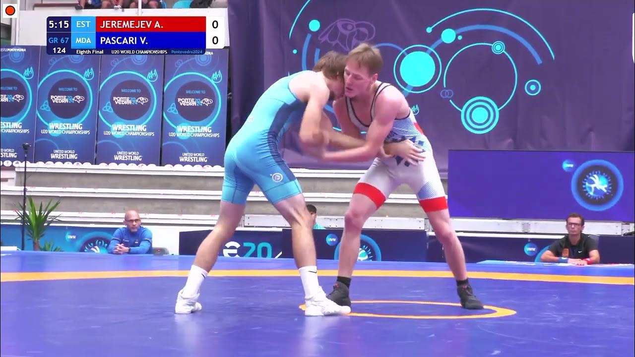 Lupte.MD 2024 GR 67kg Vladimir PASCARI (MDA) • U20 WORLD CHAMPIONSHIPS 2024 - YouTube