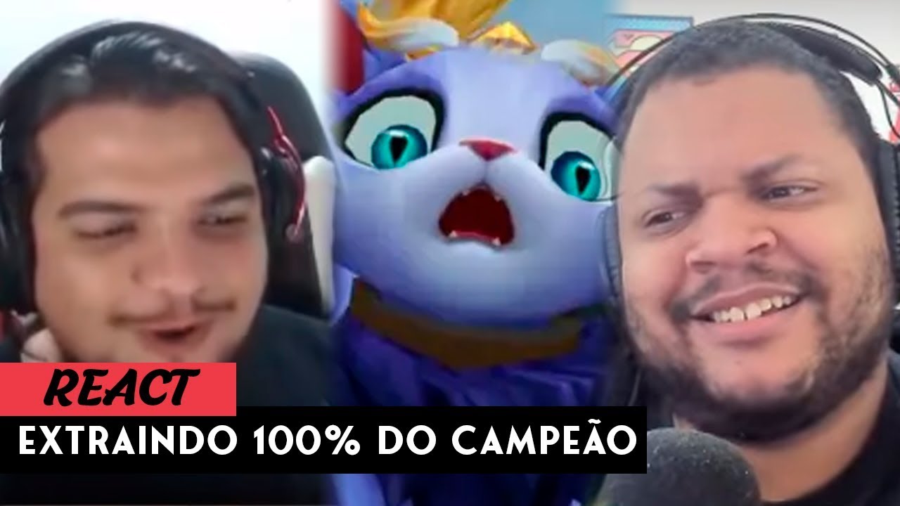 EXTRAINDO 100% DO CAMPEÃO! REACT PATO PAPÃO - YouTube