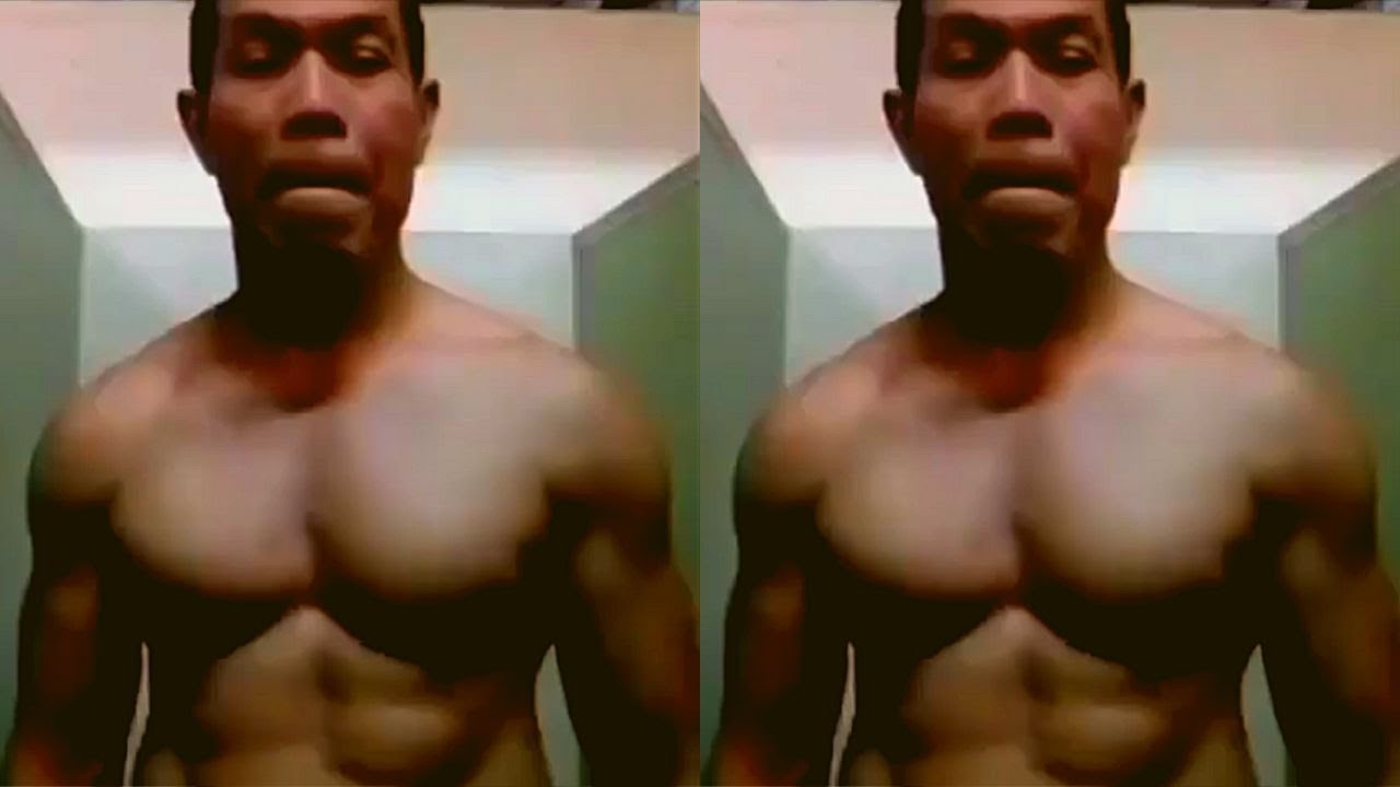 Indonesian Muscleman Pec Bounce - YouTube