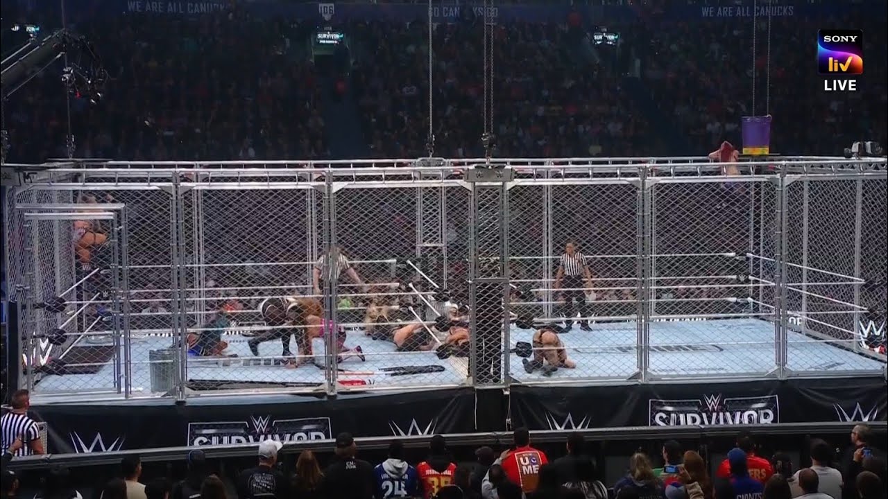 Team Rhea Ripley WINS Women's War Game Match WWE Survivor Series 2024 ...