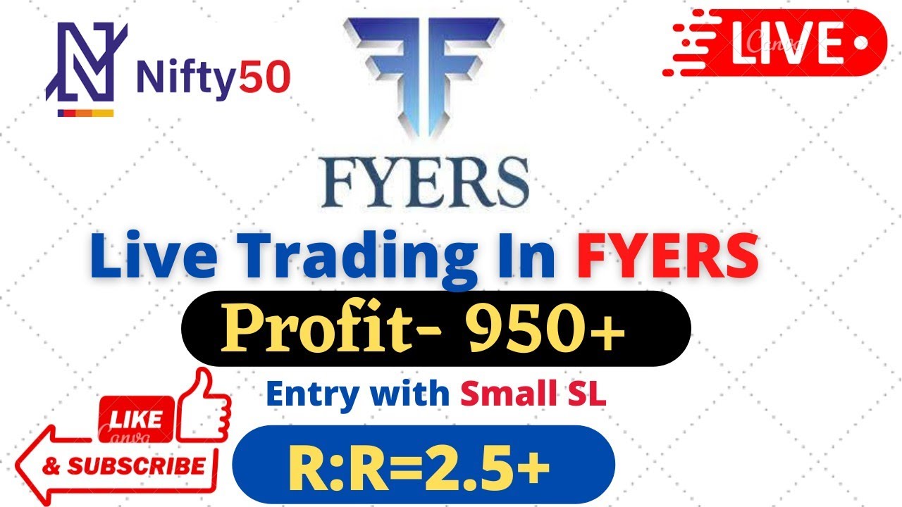 Fyers Live Trading | Fyers Option Trading |Live Nifty Trading|9 May ...
