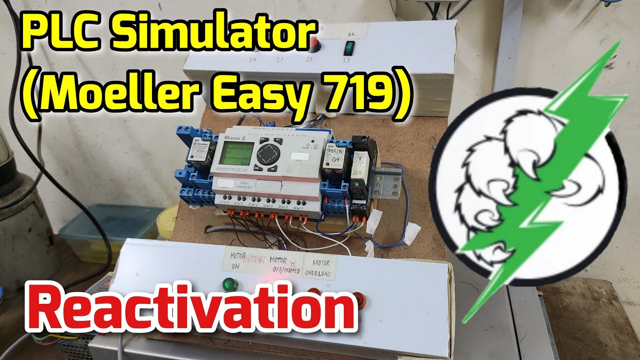 PLC Simulator (Moeller Easy 719) | Reactivation - YouTube