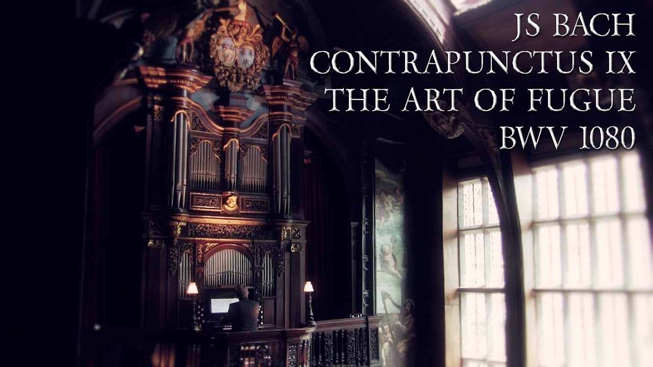 JS BACH - CONTRAPUNCTUS IX - ART OF FUGUE (JONATHAN SCOTT - ADLINGTON ...