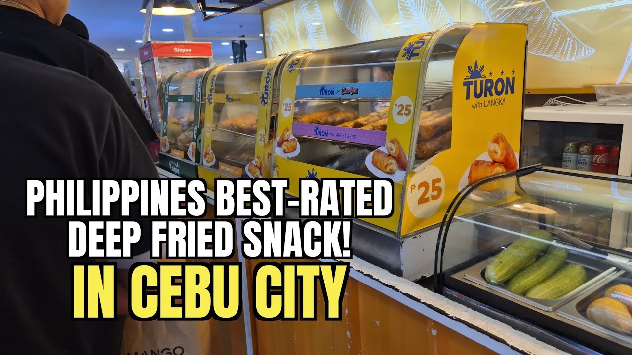 CEBU CITY'S FAMOUS TURON IN SM MARKETS! Philippines Best-rated Deep ...