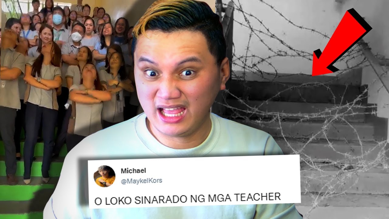 SINARADO NG TEACHERS YUNG HAGDAN DAHIL SA TREND NA TO! - YouTube