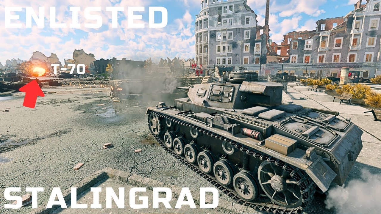 Enlisted gameplay: Battle of Stalingrad - Communist street | Энлистед ...
