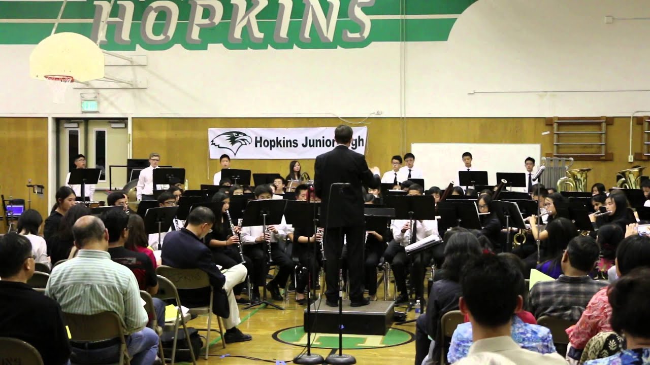 Hopkins Jr. High 2015 Spring Band Concert Wind Ensemble played Kinesis ...