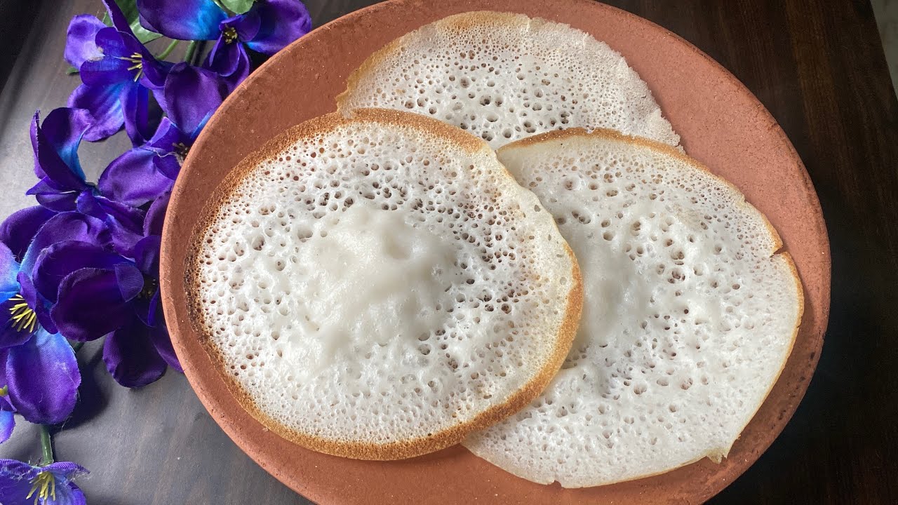 Aapam in clay || Apam || Dosa in clay tawa || Healthy breakfast - YouTube