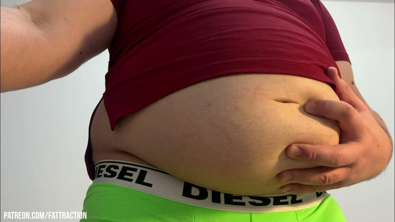Fat Gainer - Belly Play in Action - YouTube