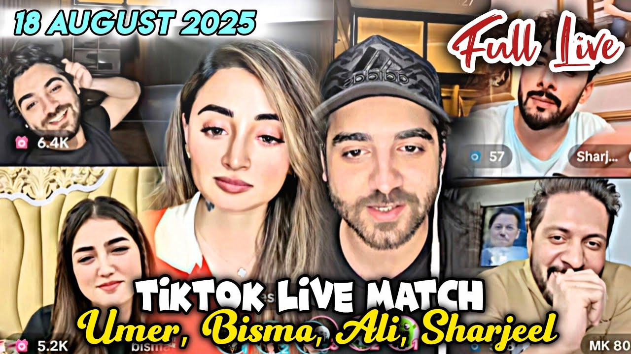 18 August 2025 | Full Part | Tiktok Live Match | Umer, Bisma, Muneeb ...