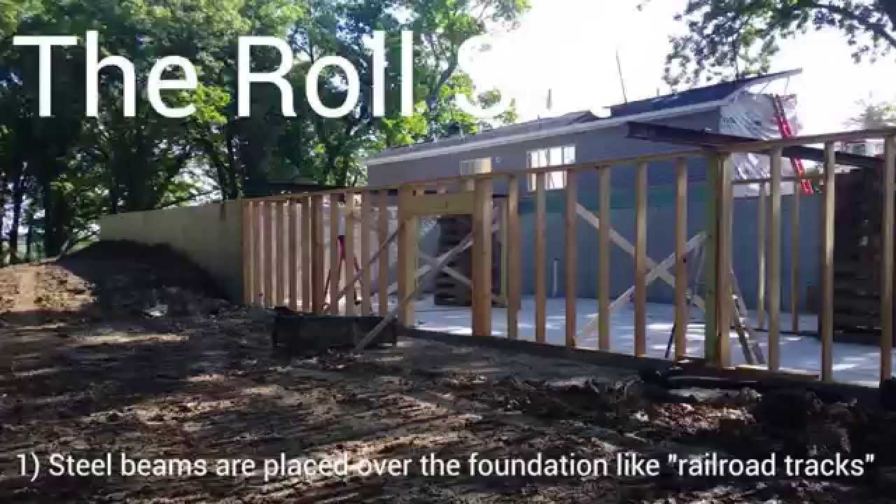 Modular Roll Set on Foundation - YouTube