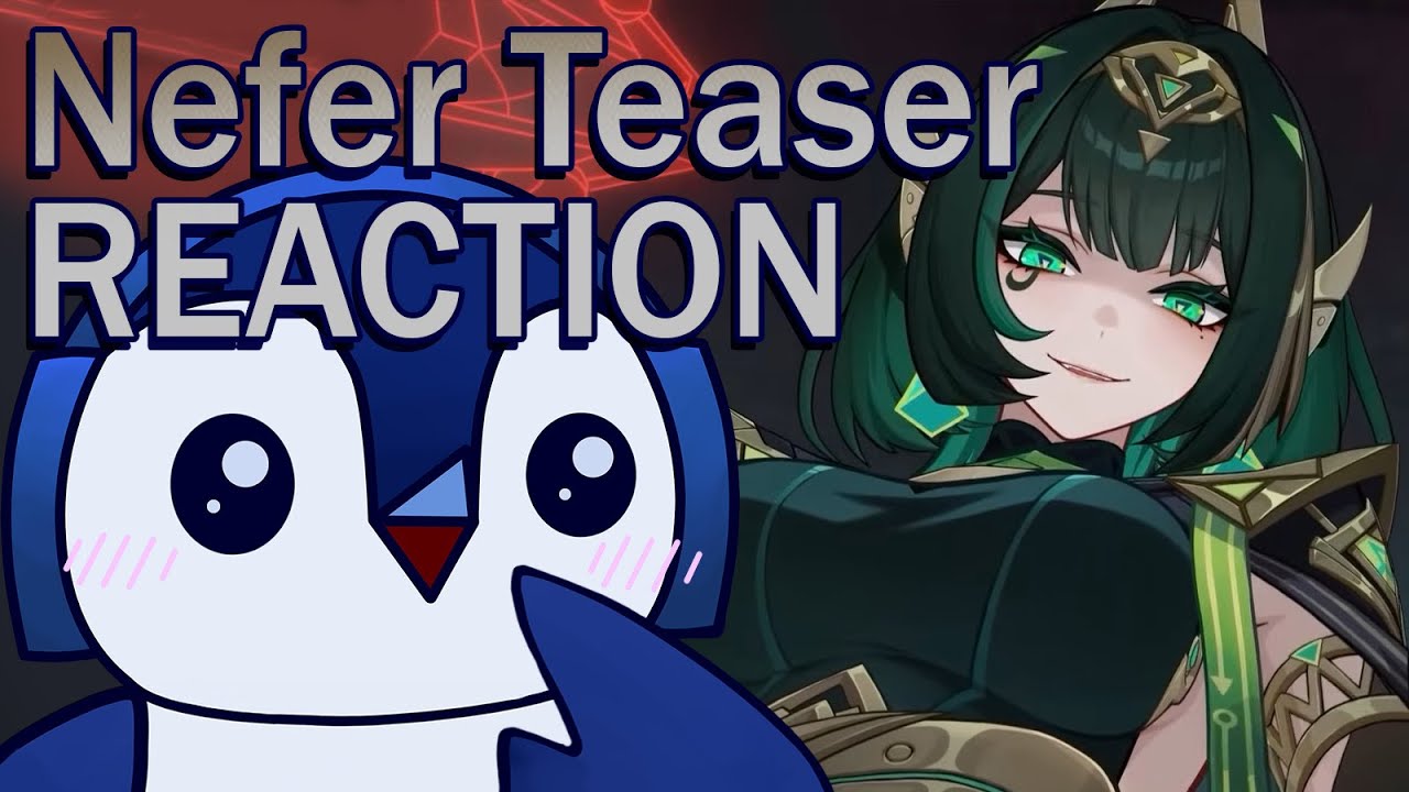 She's so GORGEOUS Nefer Teaser REACTION ݁Genshin Impact - YouTube