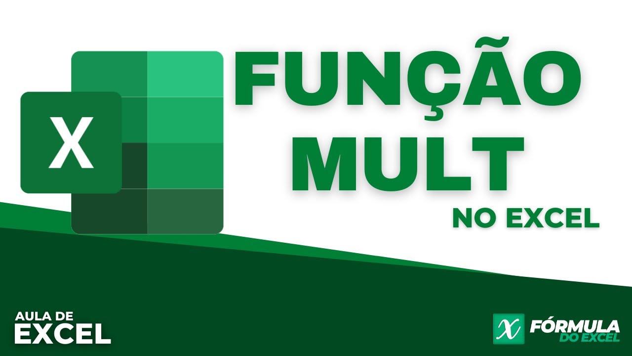 Como multiplicar no Excel com a Função MULT - YouTube