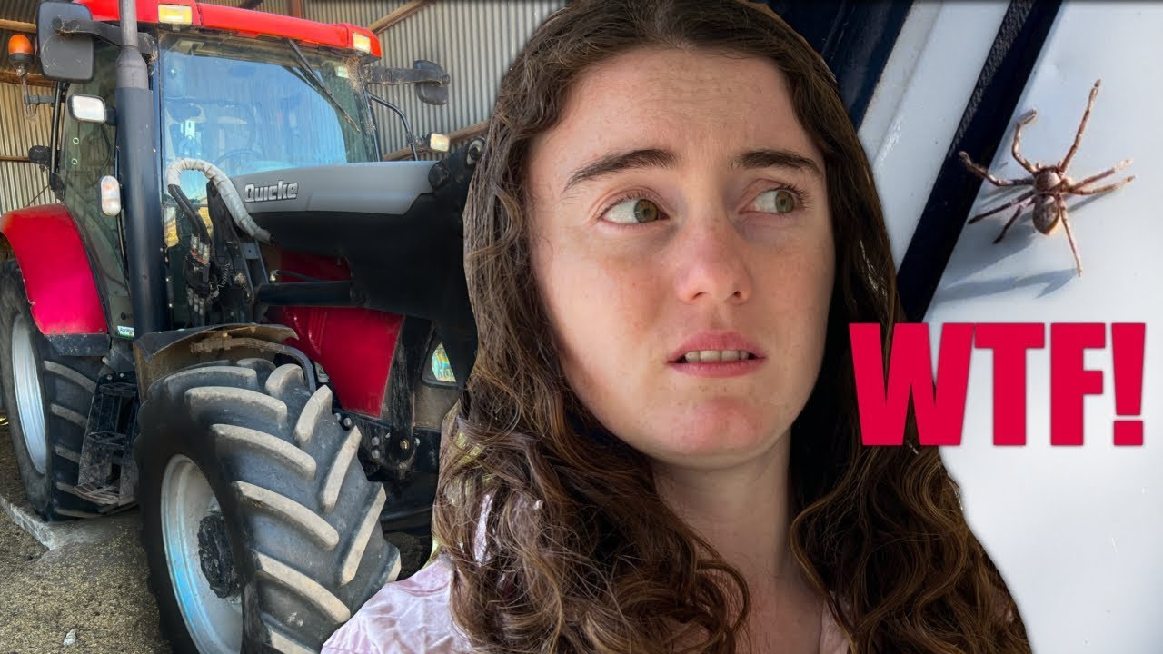 Big Tractors and Bigger Spiders: Life on an Australian Farm - YouTube