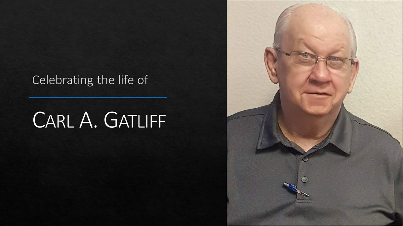 Funeral Service for Carl A. Gatliff - YouTube