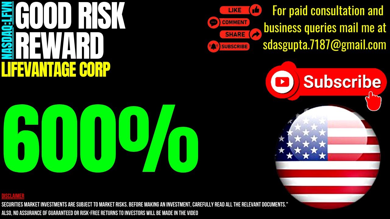 LFVN STOCK NEWS | LIFEVANTAGE CORP GOOD RISK REWARD - YouTube