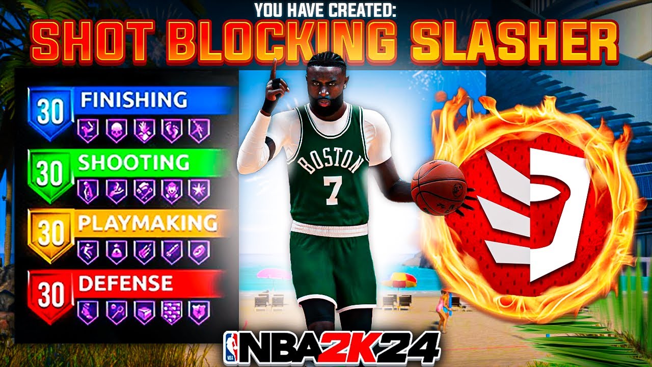 The FIRST EVER ‘SHOT BLOCKING SLASHER’ Build To Make For NBA 2K24… BEST ...