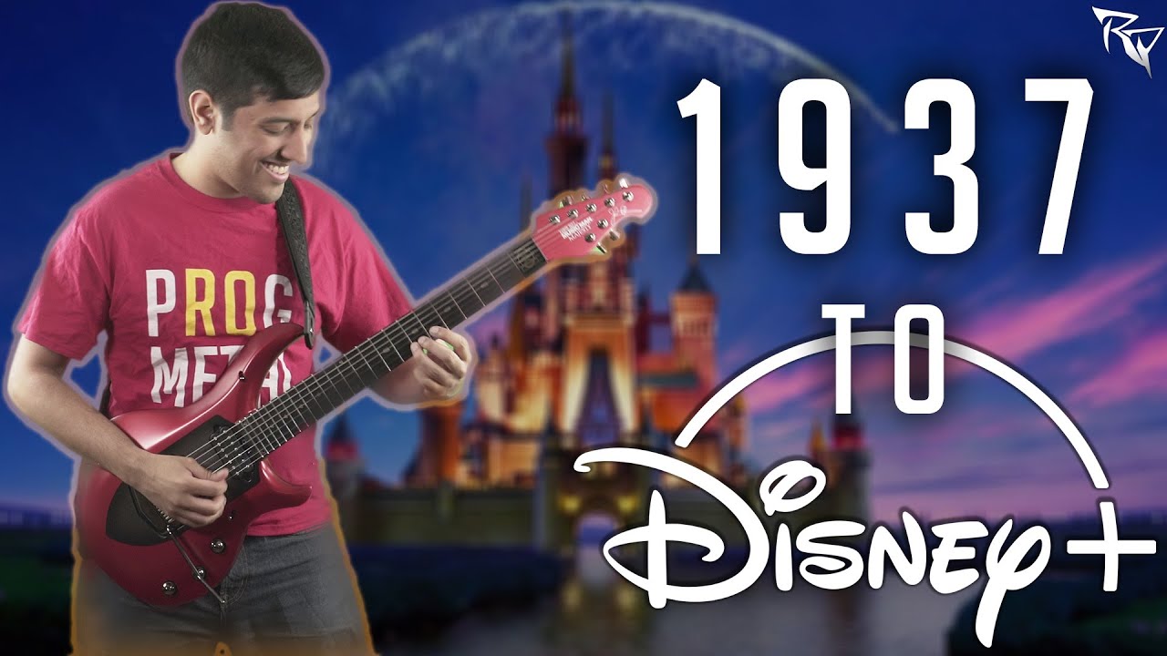 DISNEY GUITAR MEDLEY - 1937 to TODAY - YouTube