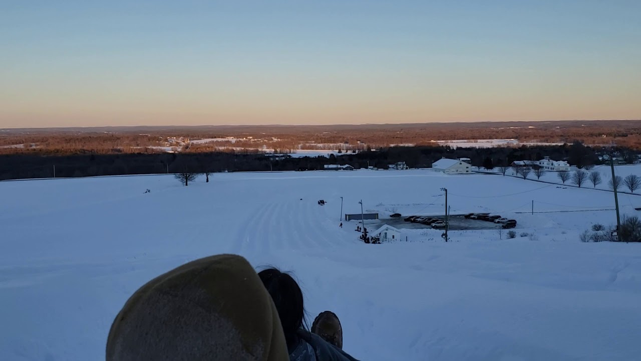Maple Ridge snow tubing 40.6mph - YouTube